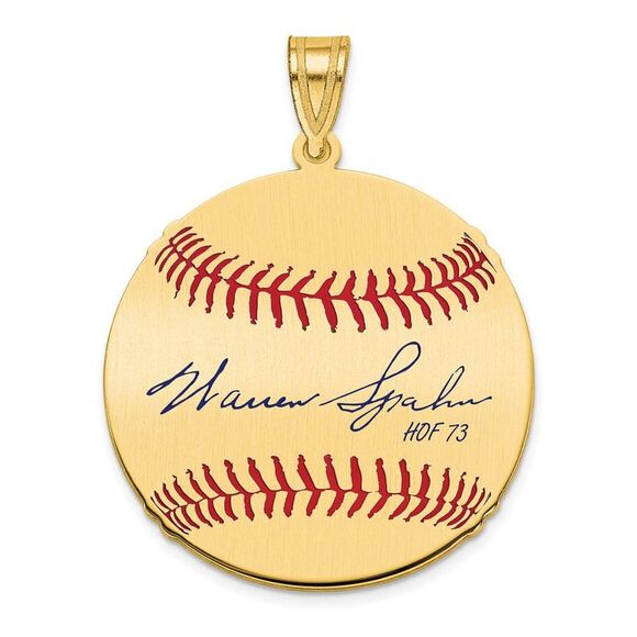 Black Bow Jewelry Co. | Accessories | 4k Gold Plated Warren Spahn ...